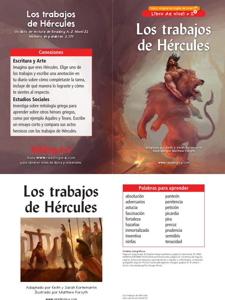 LOS TRABAJOS DE HERCULES Reading | PDF | Amazonas | Hera