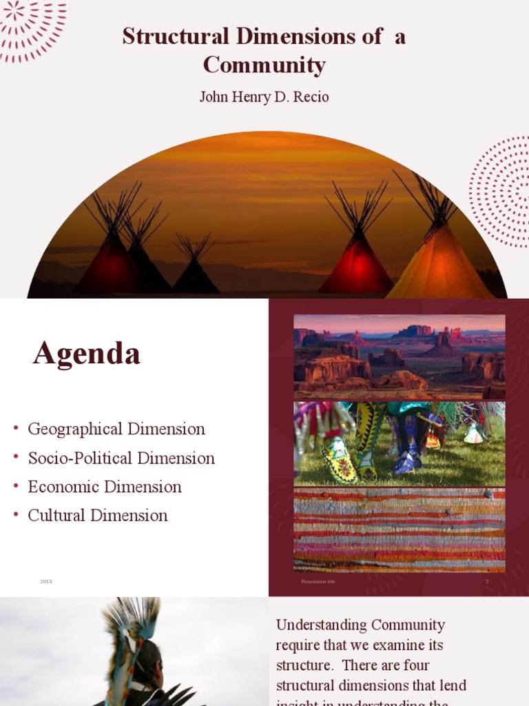 Structural Dimensions of Community Report John Henry Recio | PDF | Community | System
