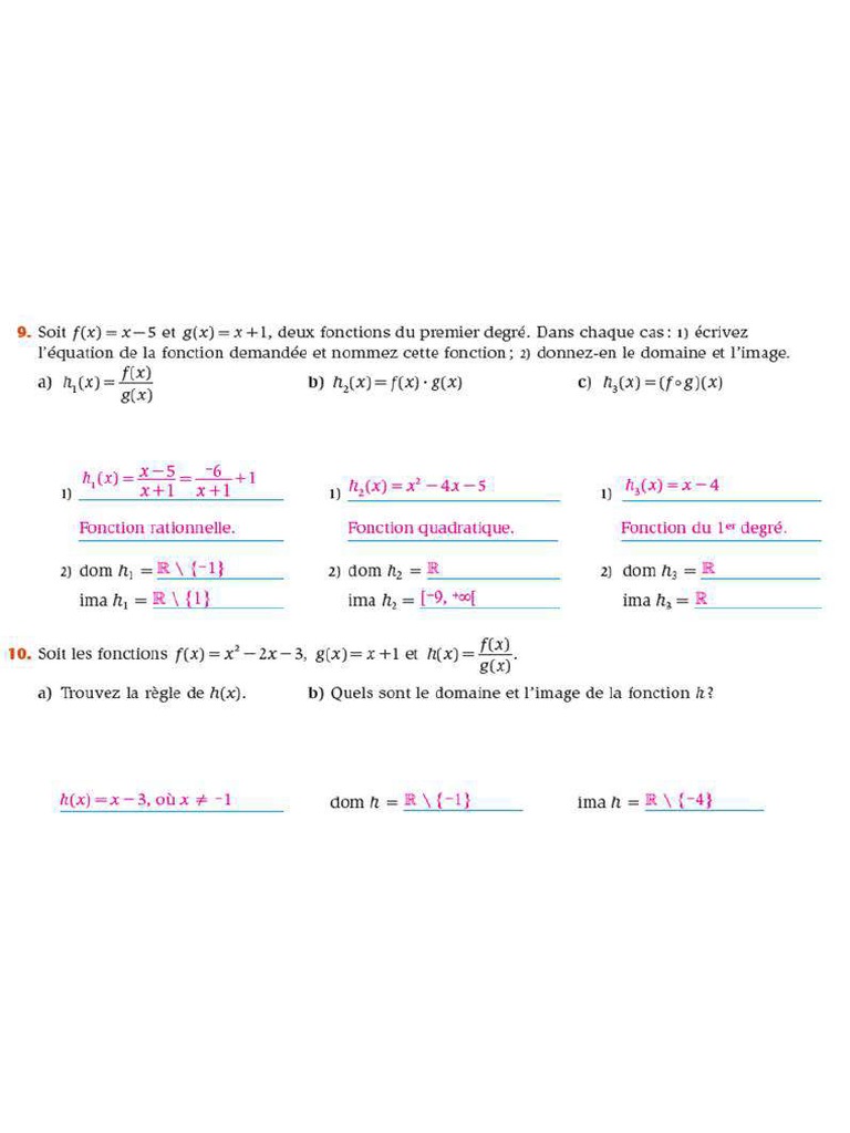 Corriger Math SN | PDF