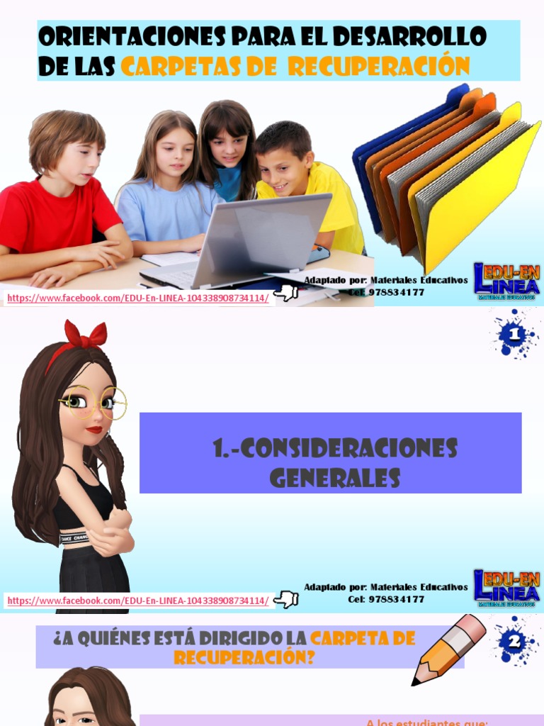 Ef-Ppt Carpeta de Recuperacion - para El Estudiante-Mirtha Calderon ...