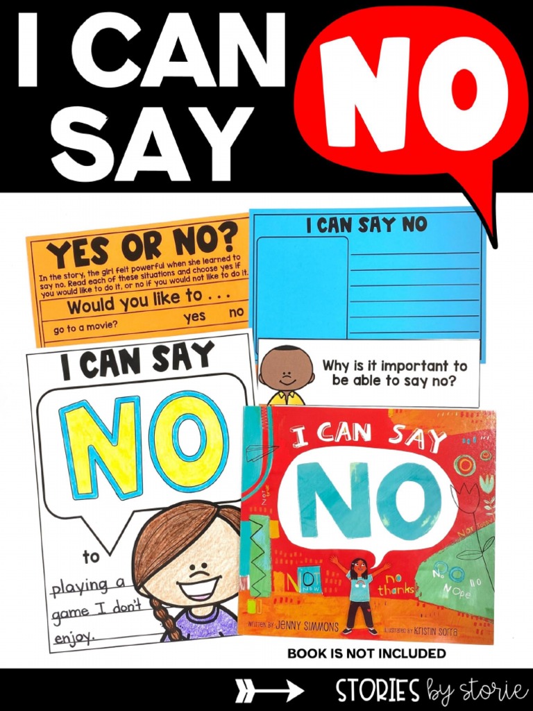 I Can Say No Freebies | PDF