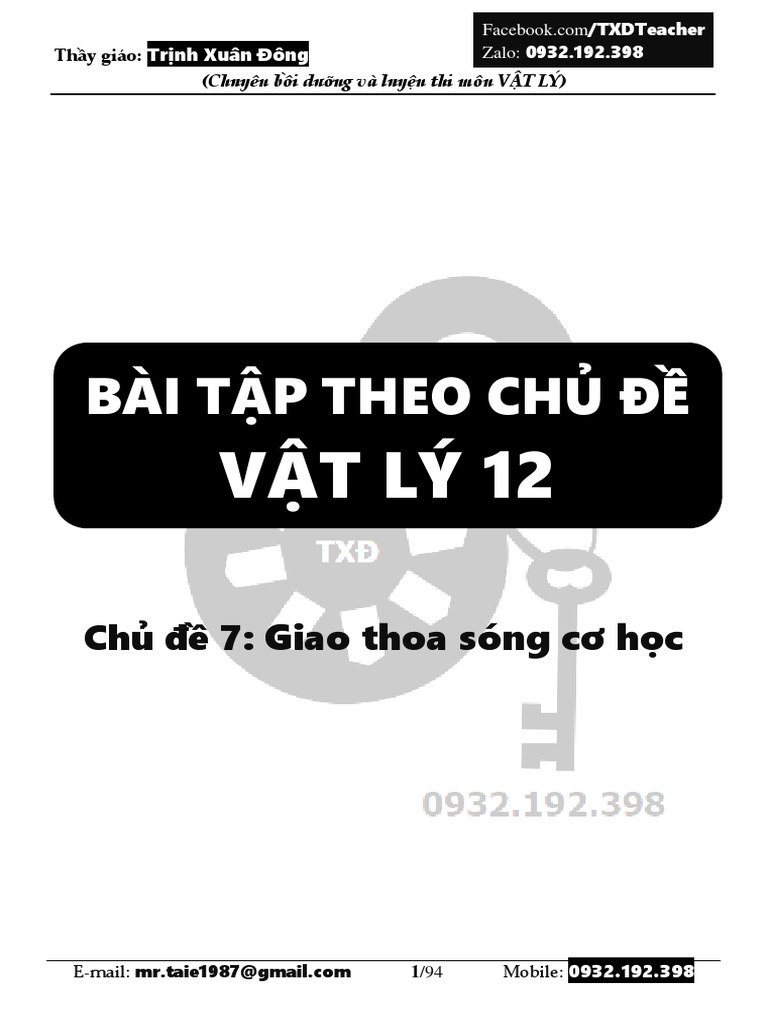 BT Chi Tiet Giao Thoa Song Co | PDF