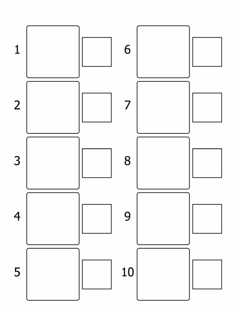10 Steps With Numbers | PDF