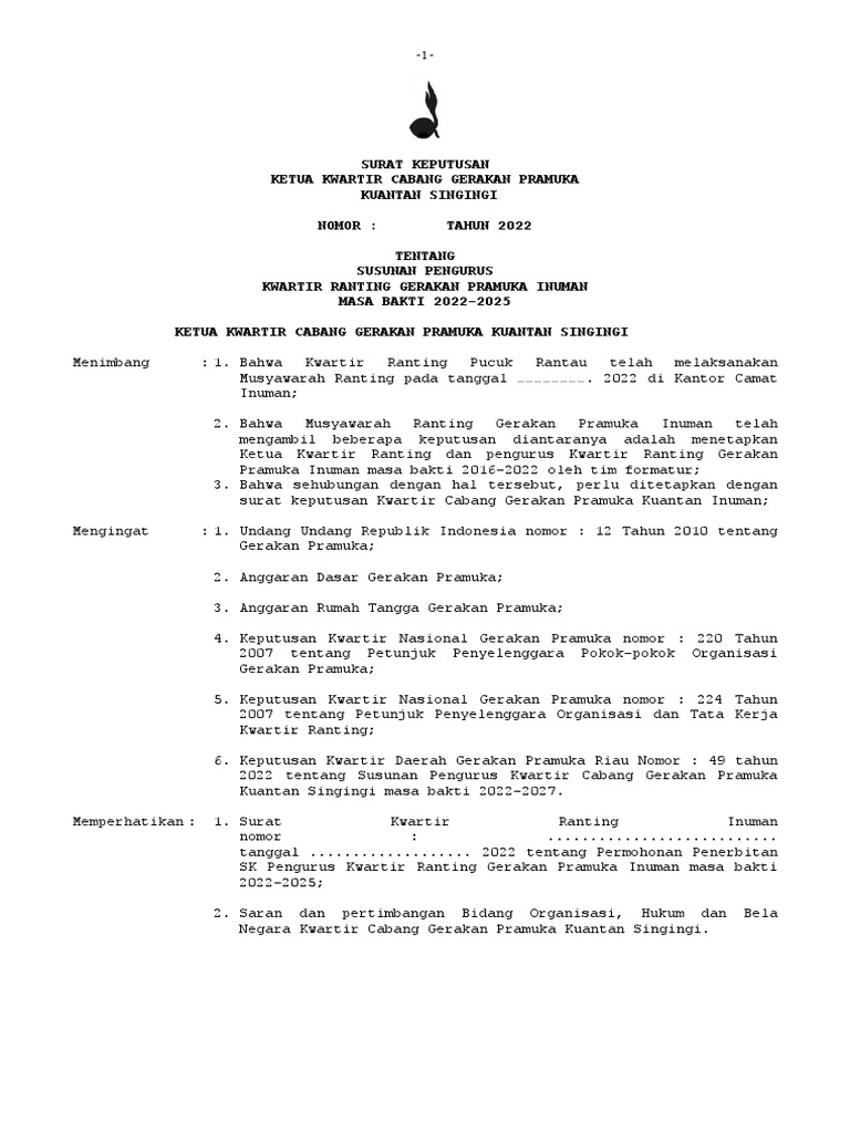 2.a. FORM SK KWARRAN | PDF