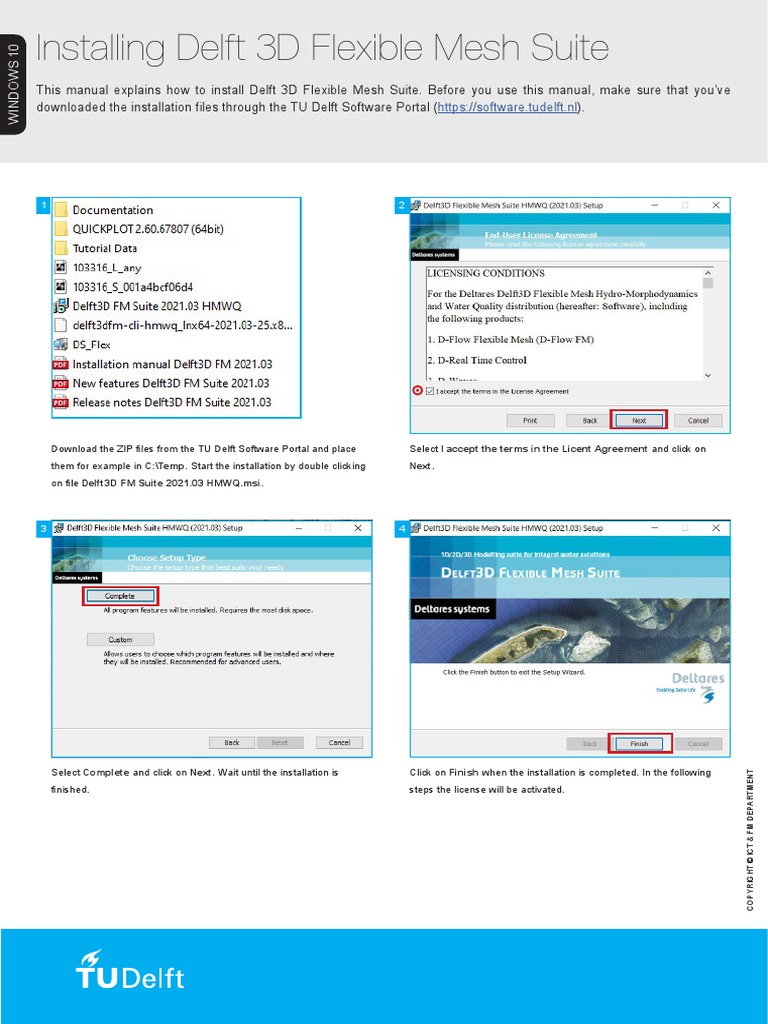 Manual Installing Delft3D FlexibleMeshSuite | PDF | Business | Computers