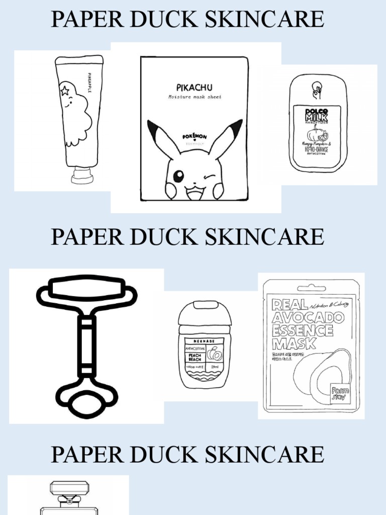 Paper Duck Skincare | PDF