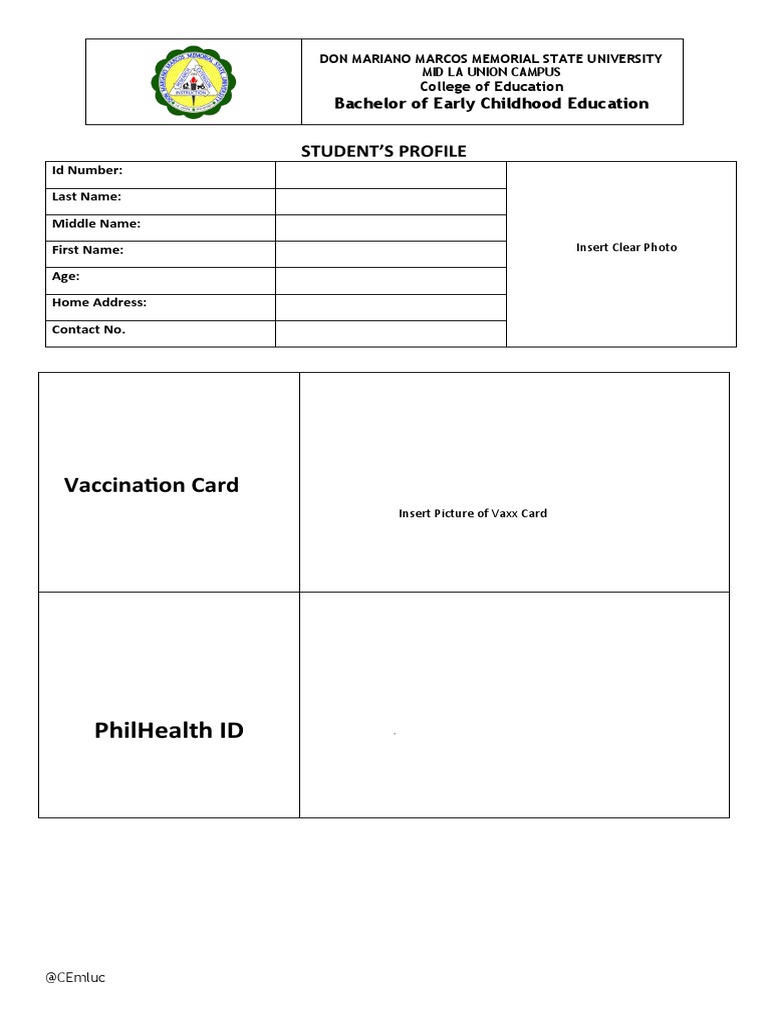 Students Profile BEEd | PDF