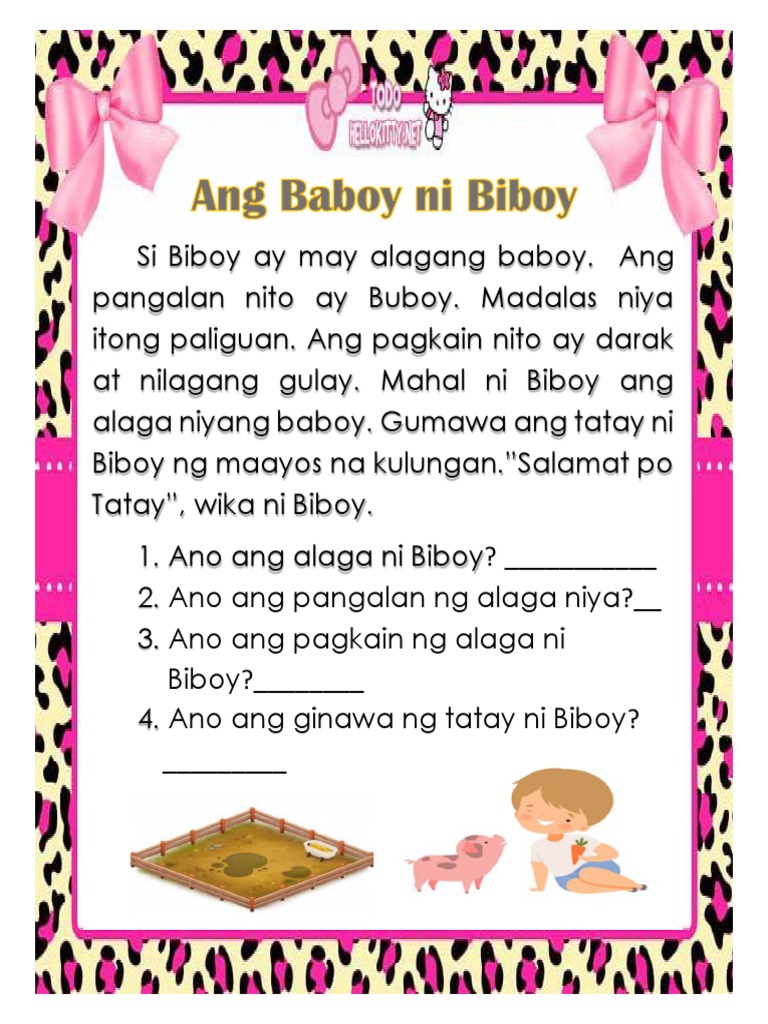 Mga Kwentong Pambata | PDF