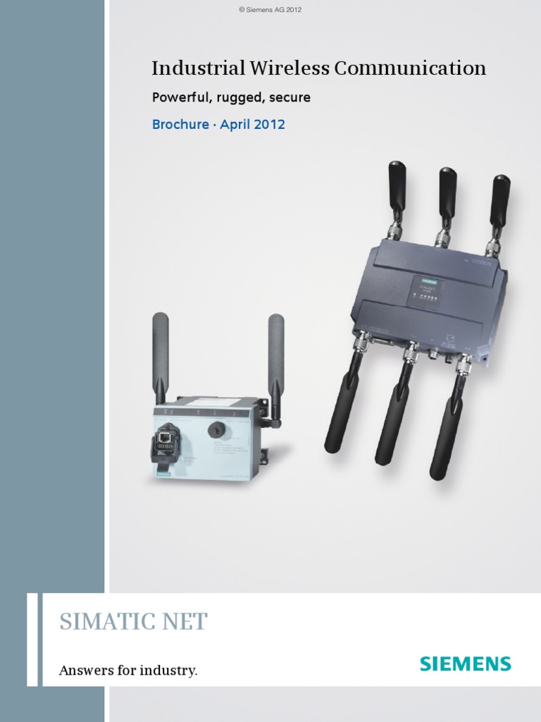 Brochure Industrial Wireless Communication | Download Free PDF ...