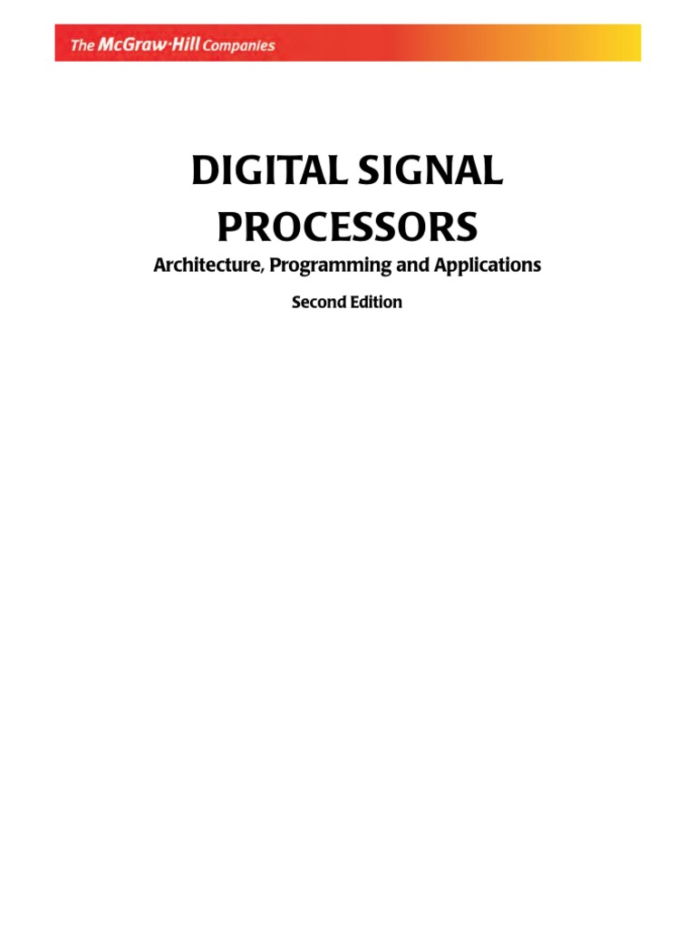 Wa0002. | PDF | Digital Signal Processor | Filter (Signal Processing)