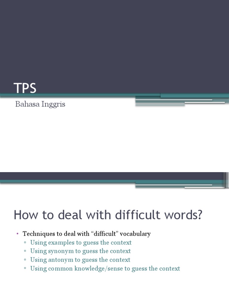 Utbk Tps Part 2 | PDF | Inference | Foods