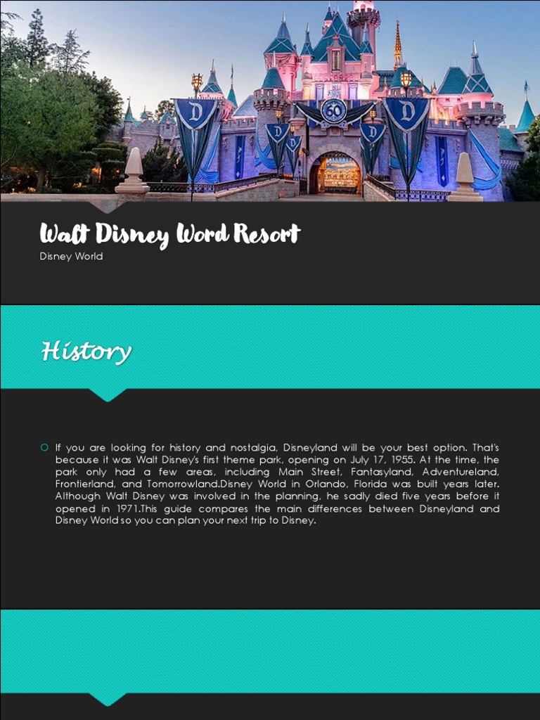 Walt Disney | PDF | Walt Disney | The Walt Disney Company