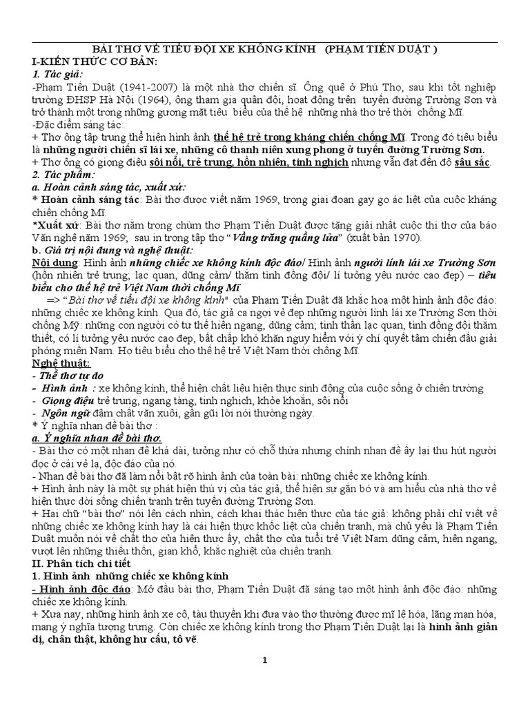 KTCB BTVTĐXKK | PDF