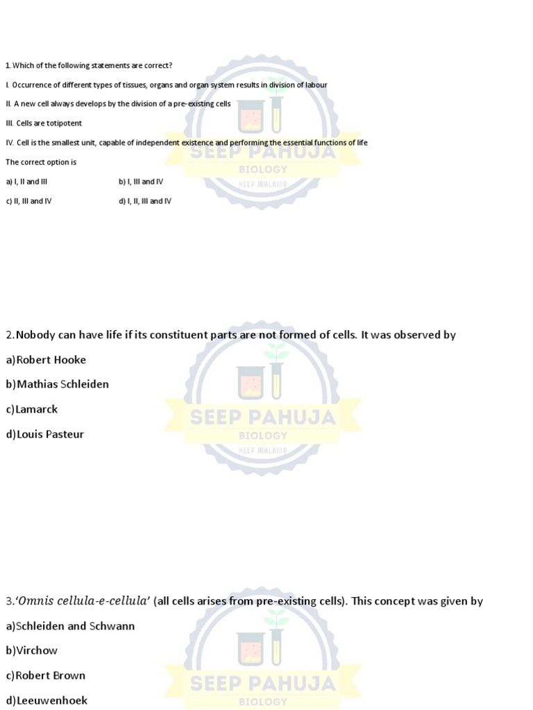 90 MCQ Cell Biology | PDF | Endoplasmic Reticulum | Cell (Biology)