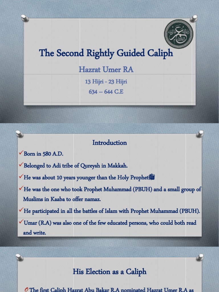 Hazrat Umer RA | Download Free PDF | Umar | Middle East