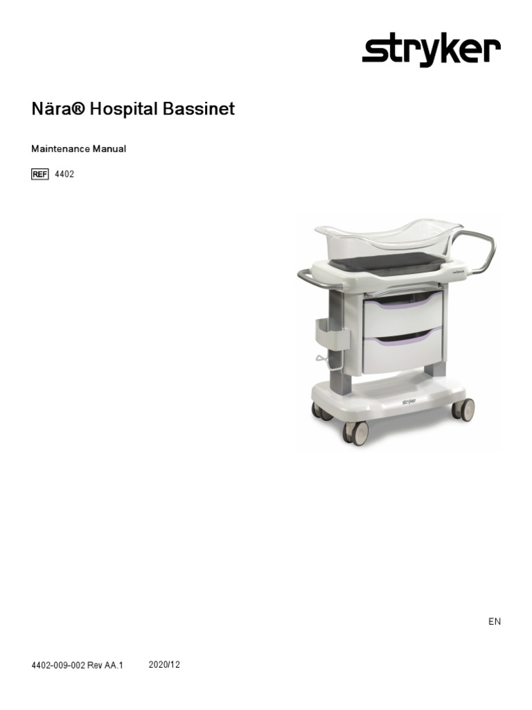 Nara Bassinet Maintenance Manual | PDF | Screw | Manufactured Goods