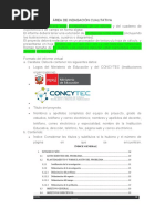 Esquema para El Proyecto de EUREKA | PDF | Science