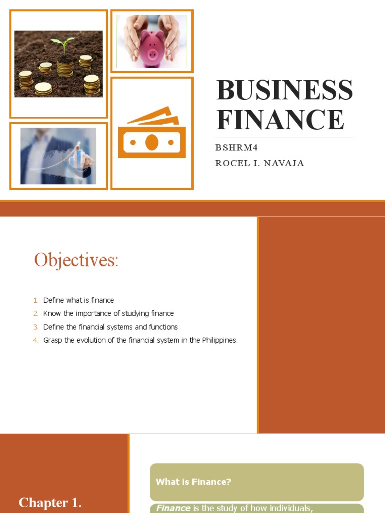 Chapter 1-Introduction to Finance | PDF | Investing | Securities (Finance)