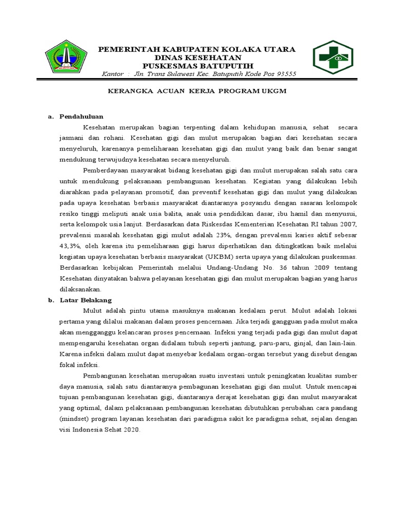 Kak Tahunan Ukgm | PDF