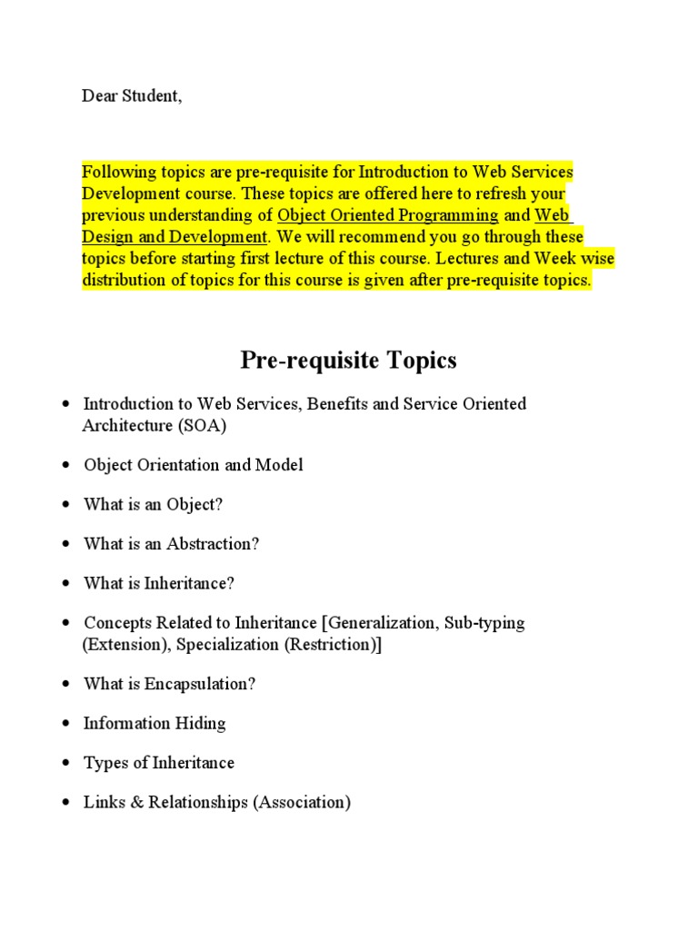 CS311 - Study Plan | PDF | Xml | Document Object Model