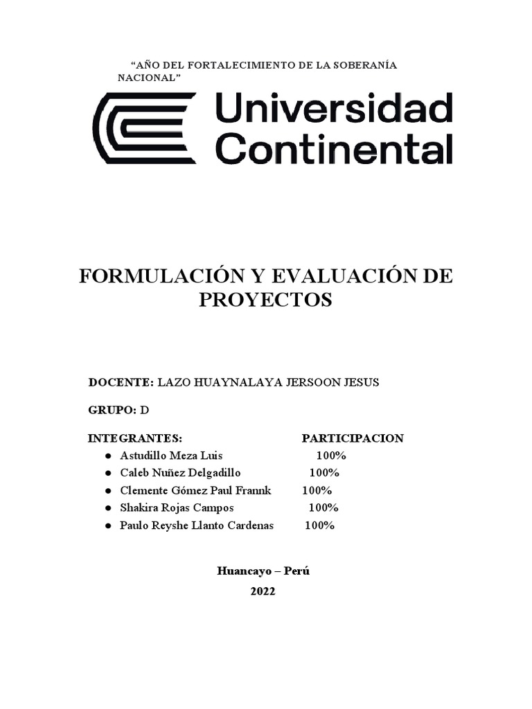 Final de Proyecto de Formulacion | PDF | Energía solar | Residuos