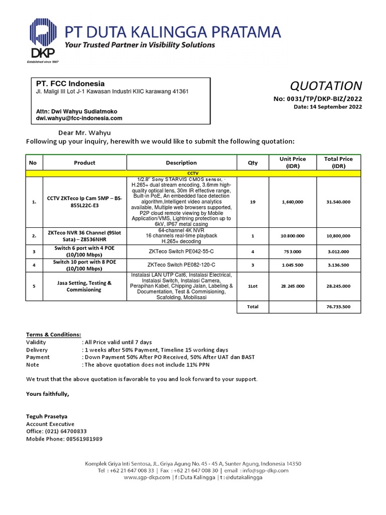 Contoh Quotation | PDF | Computing | Computer Engineering