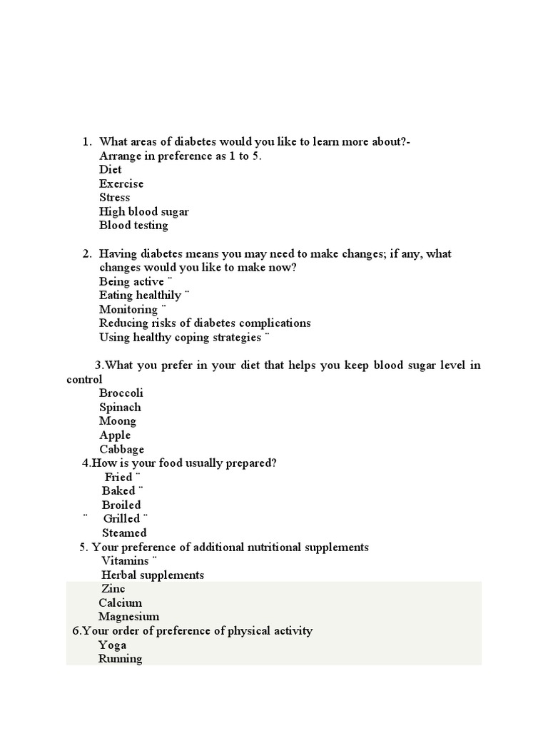 Factor Analysis Questionaire | PDF