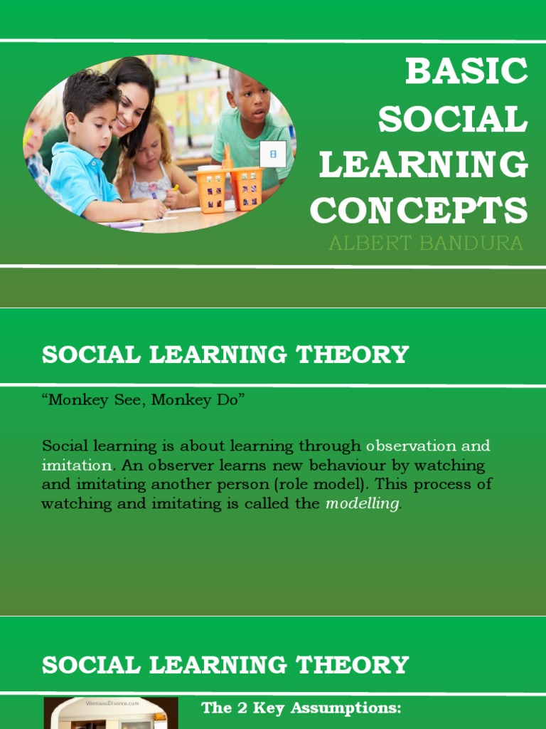 Basic Social Learning Concept - Nova Cajilig | PDF | Behaviorism ...