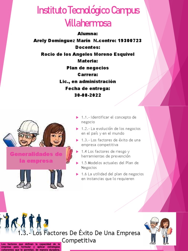 Act 2 Unidad 1 Presentacion | Descargar gratis PDF | Modelo de negocio | Marketing