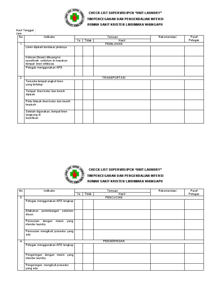 MONITORING LAUNDRY UNIT | PDF
