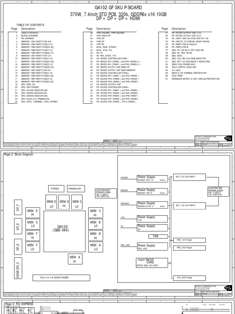 GeForce RTX 3080 GA102 GF PG133-A03 Rev A | PDF | Implied Warranty ...