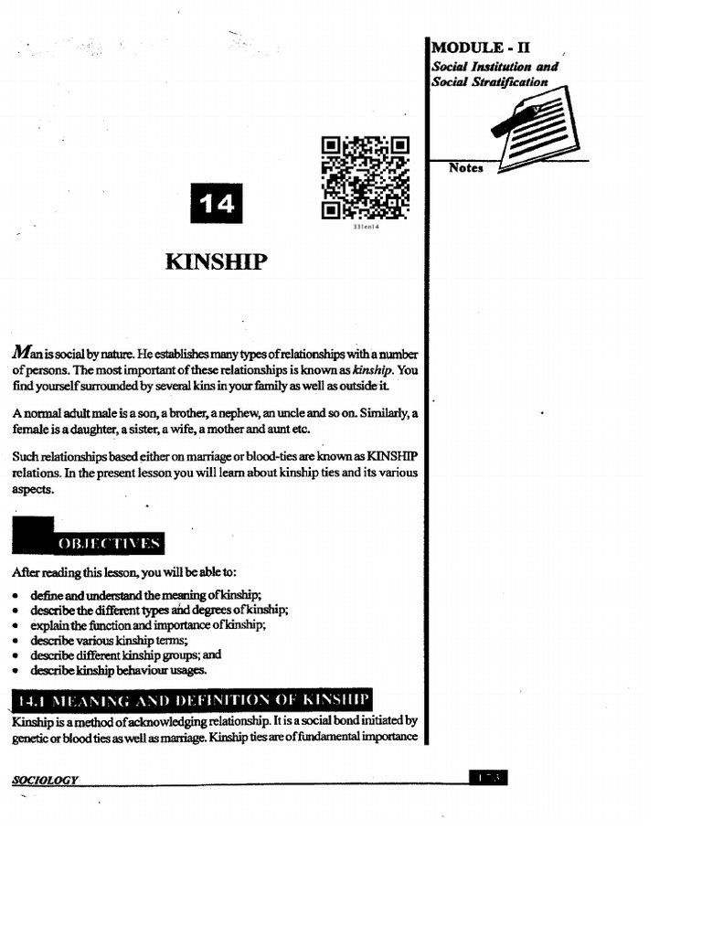 L-14 Kinship | PDF