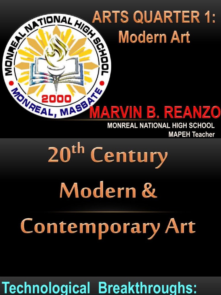 Grade 10 Arts Quarter1 Modern Art | PDF