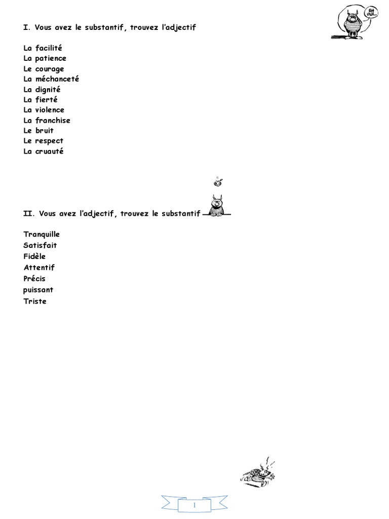 Adverbes Complet | PDF | Nom (grammaire) | Linguistique