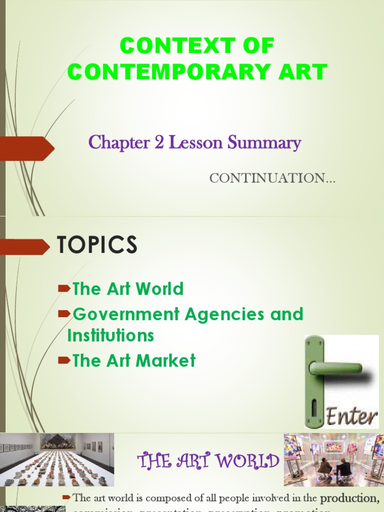 CHAPTER 2 (Continuation) | PDF | The Arts