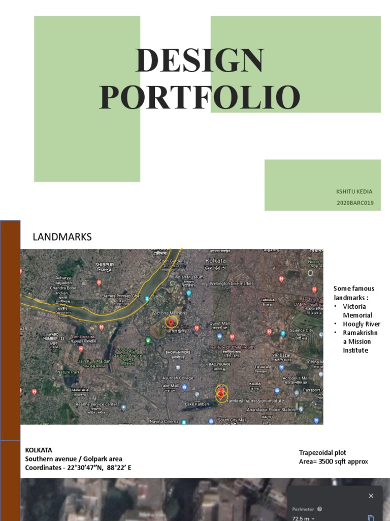 Design Portfolio Sem 3 | PDF | Courtyard | Architectural Design