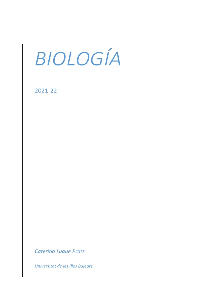 Apunts Biologia (Tots Els Temes) | PDF | Lípido | Glucosa