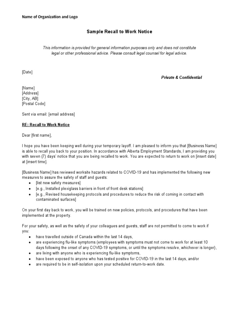 Sample Recall Letter | PDF | Health Sciences Sample Recall Letter | PDF | Health Sciences