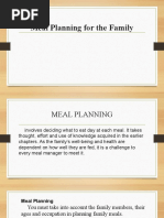 Meal Management Module Version 2 | PDF | Menu | Meal