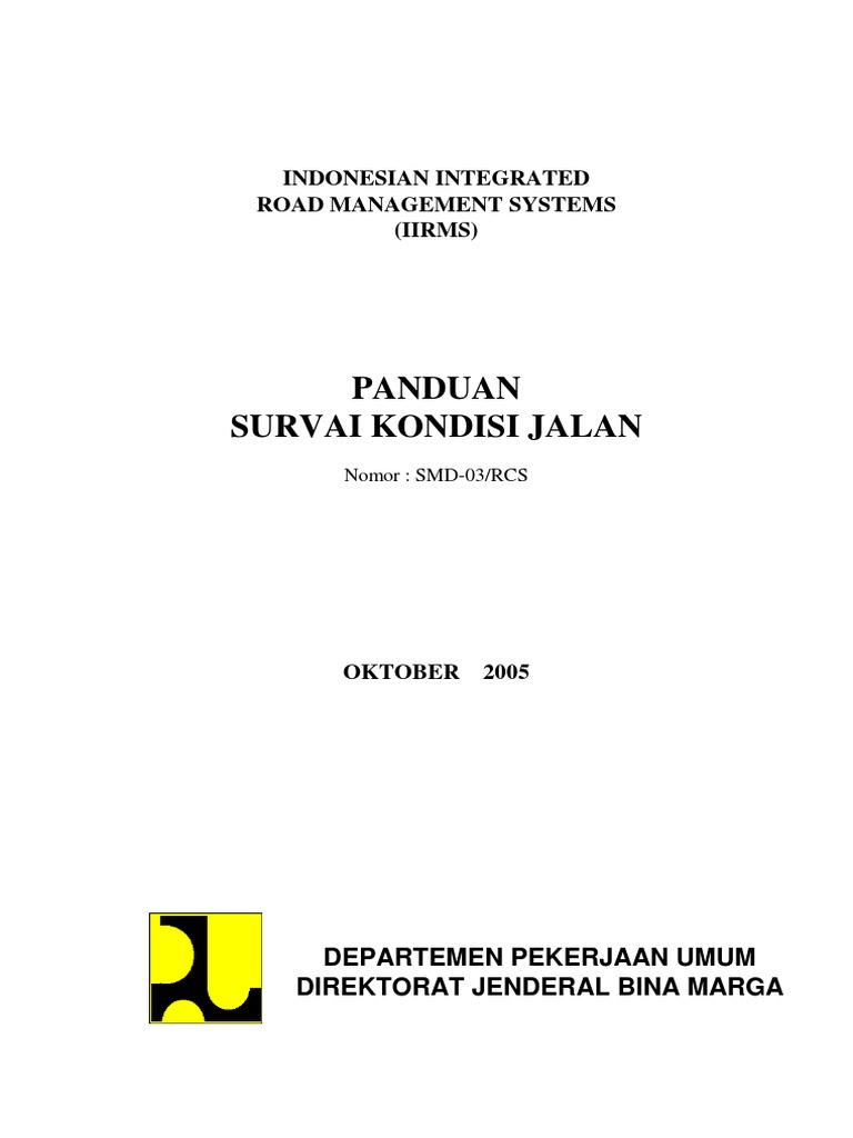 Panduan Manual Survei SKJ-RCS - IIRMS | PDF
