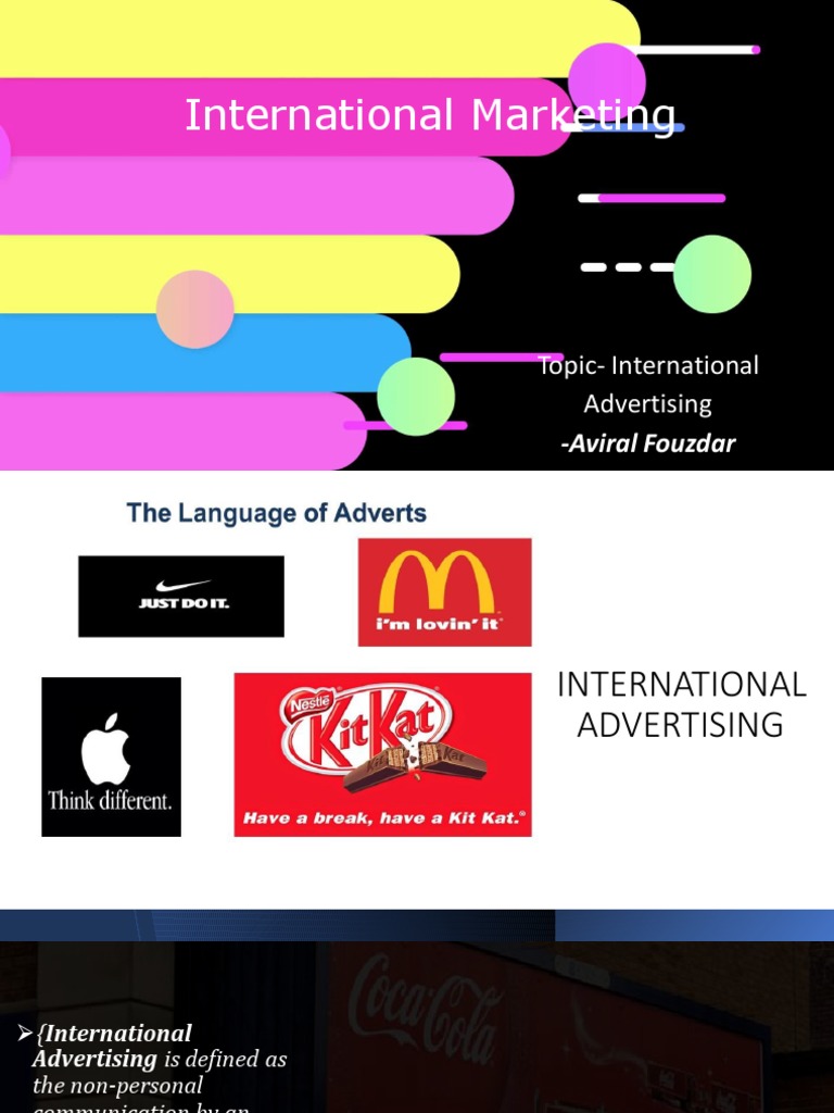 Aviral Fouzdar 44477 (43) International Advertising | PDF | Advertising ...