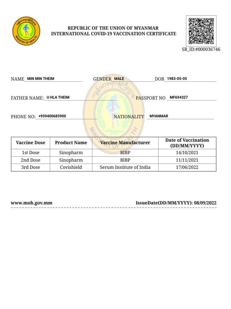 CHK ID #457038 (ECertificate) | PDF