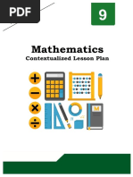 Lesson-Plan CO Math 9 2nd Quarter | PDF