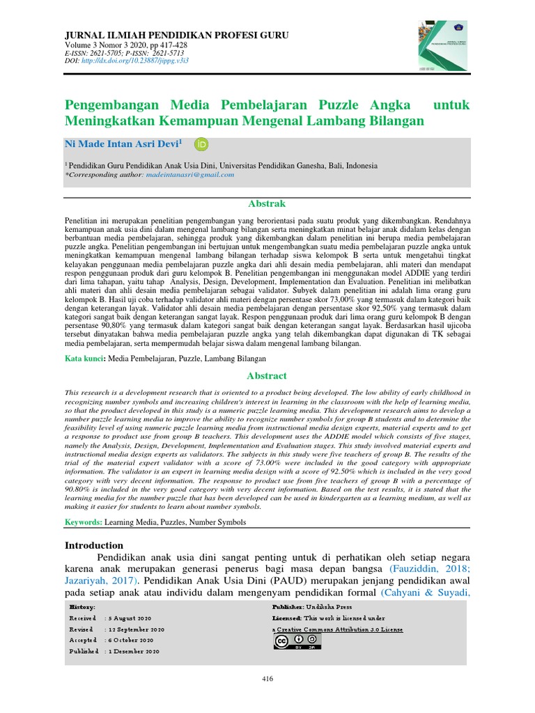 Adminjurnal,+3 +JIPPG+VOL +3+NO +3+Ni+Made+Intan+Asri+Devi+416-426 | PDF