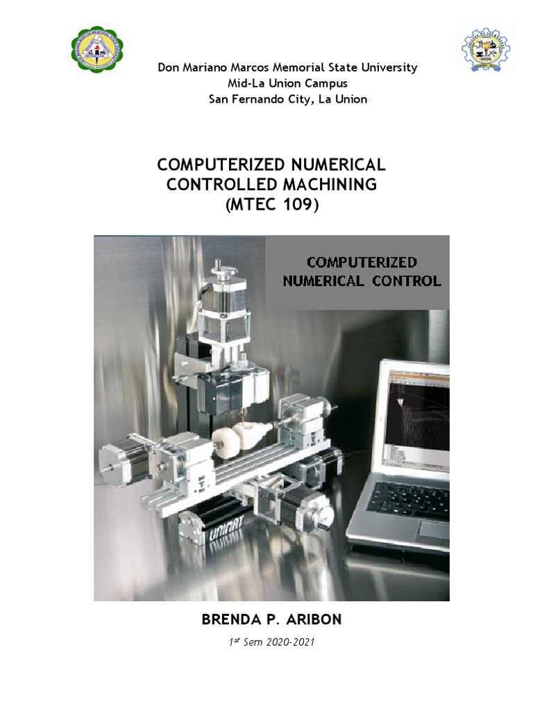 Computerized Numerical Controlled Machining | PDF | Numerical Control ...