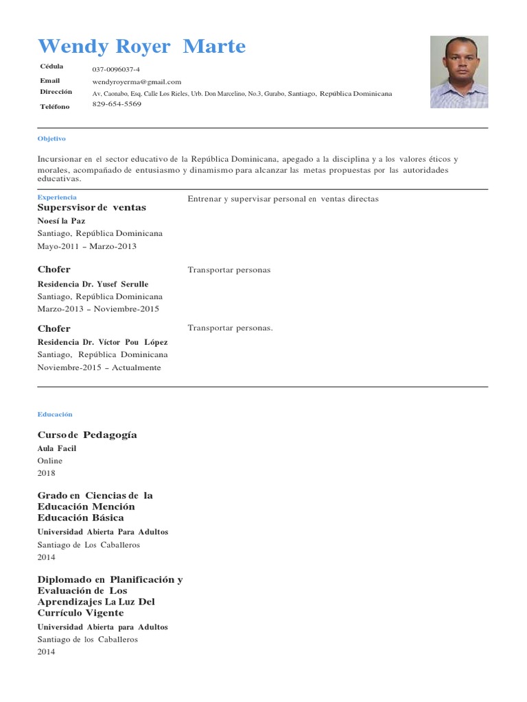 Documentos Wendy Royer (Endy) | PDF