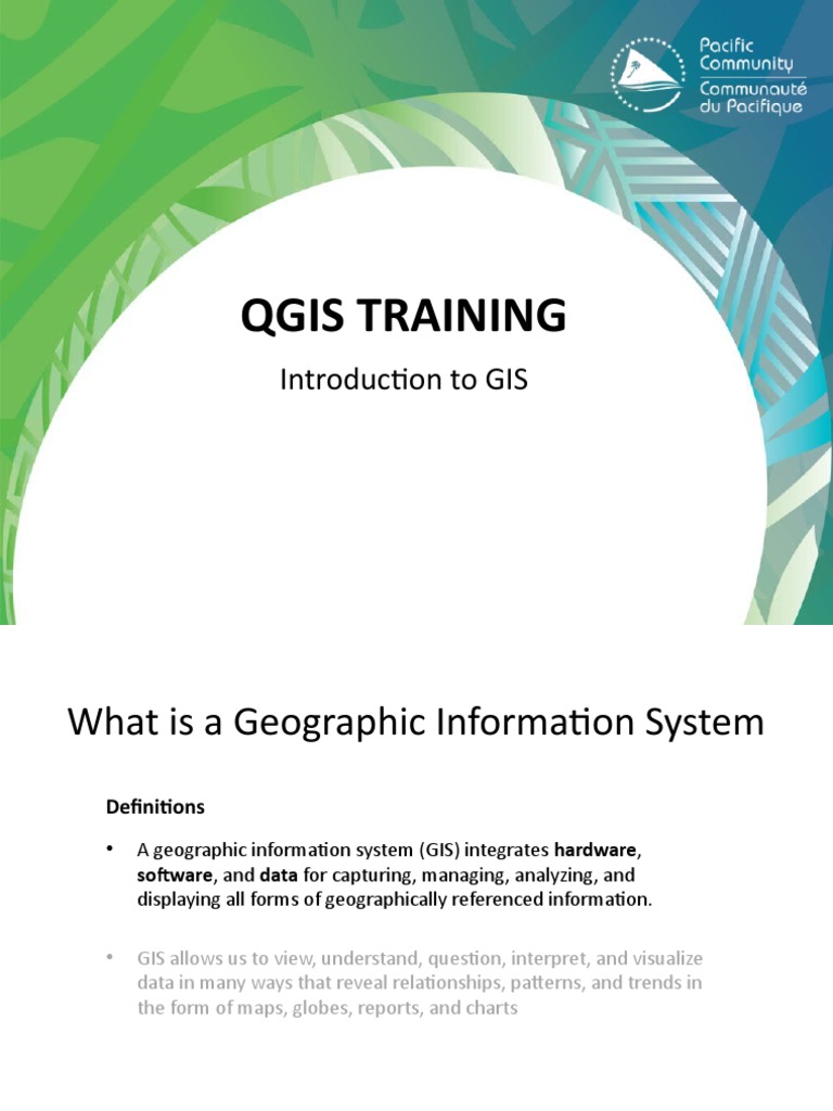 Introduction GIS | PDF | Geographic Information System | Satellite Imagery