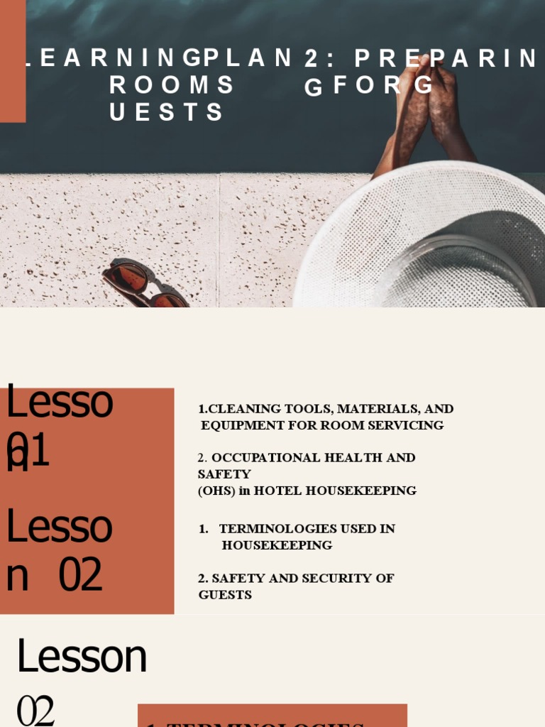 Dynamic Learning Plan 2-Lesson 2 | PDF | Housekeeping | Occupational ...