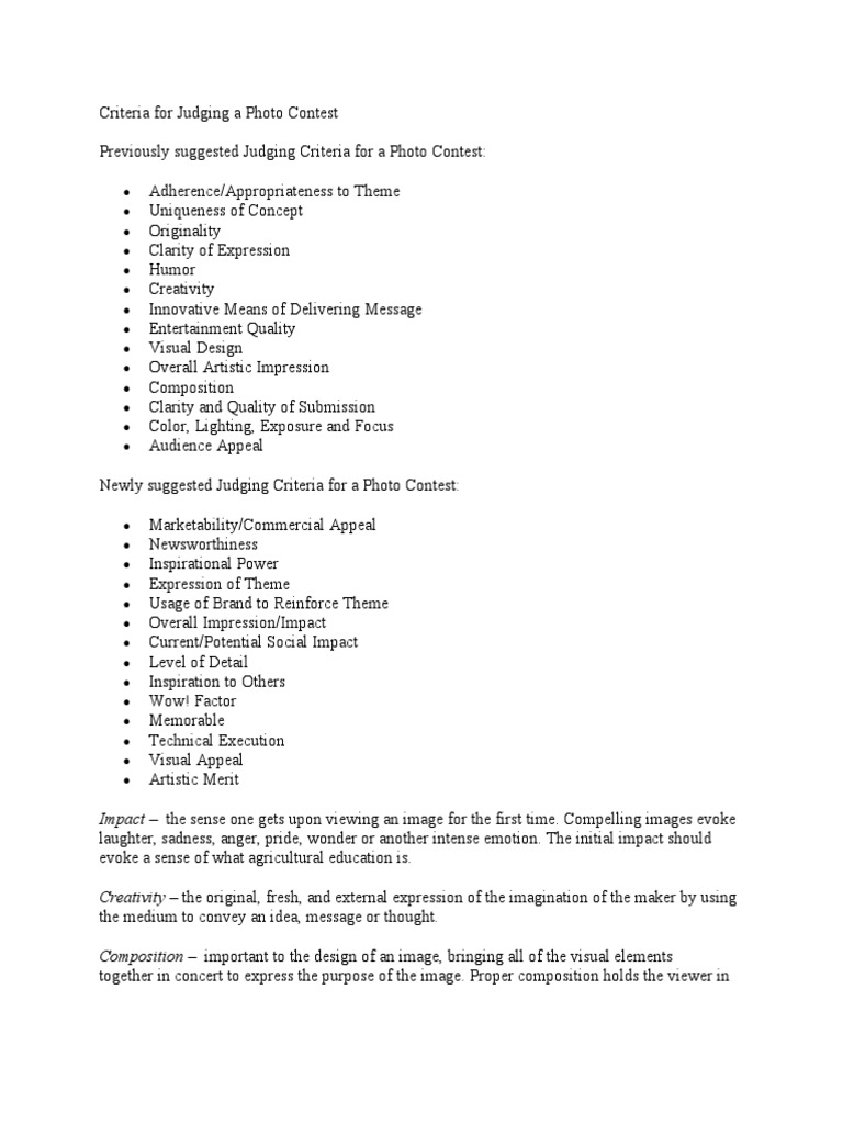 criteria-for-judging-a-photo-contest-pdf-composition-visual-arts
