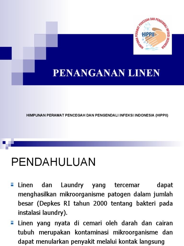 Penanganan Linen RS | PDF